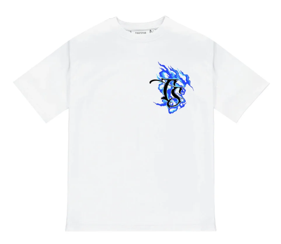 Trapstar Chrome Flame SS23 White – N-Hype