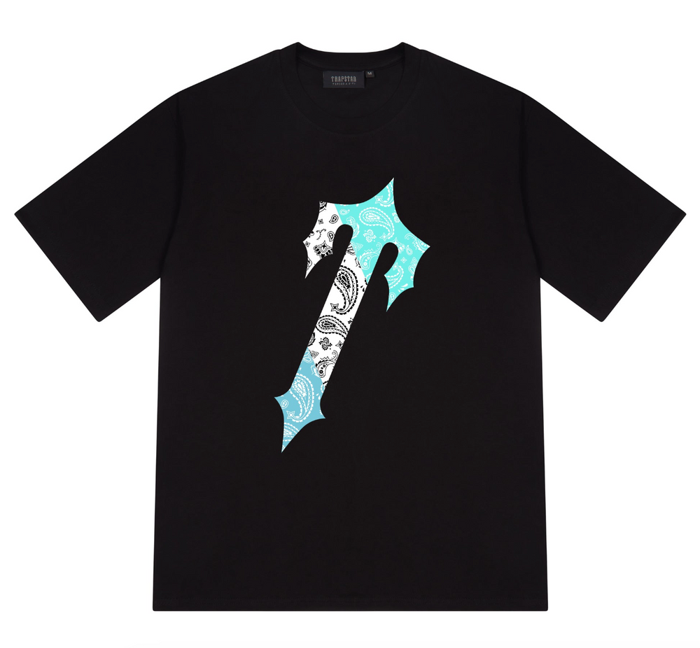 Trapstar Irongate Paisley Tee Black
