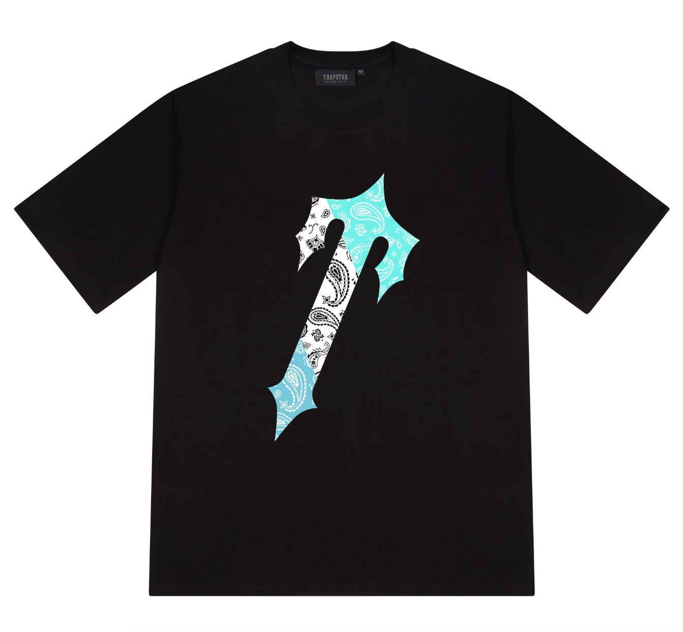 Trapstar Irongate Paisley Tee Black