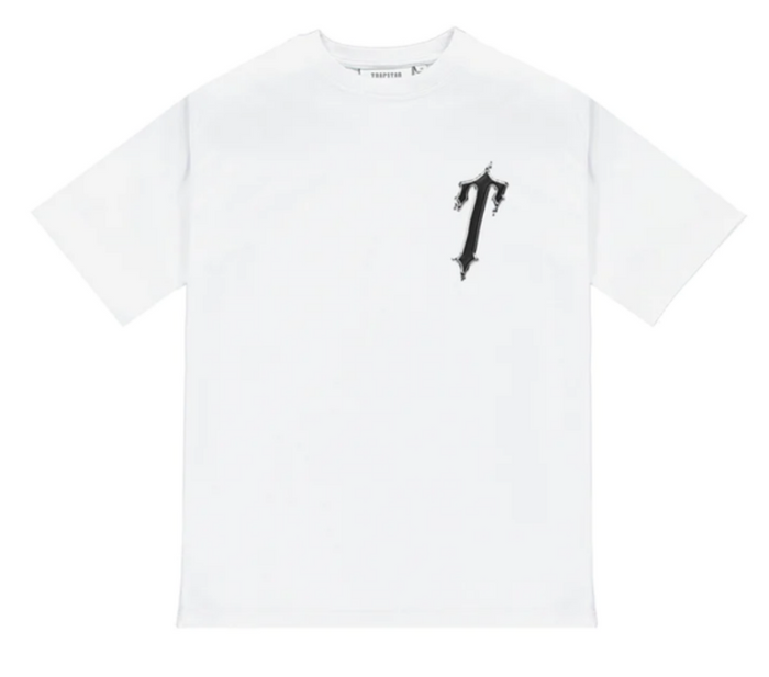 Trapstar Liquid Chrome Tee White