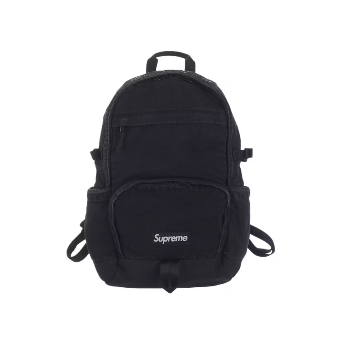 Supreme Denim Backpack Black | N-Hype
