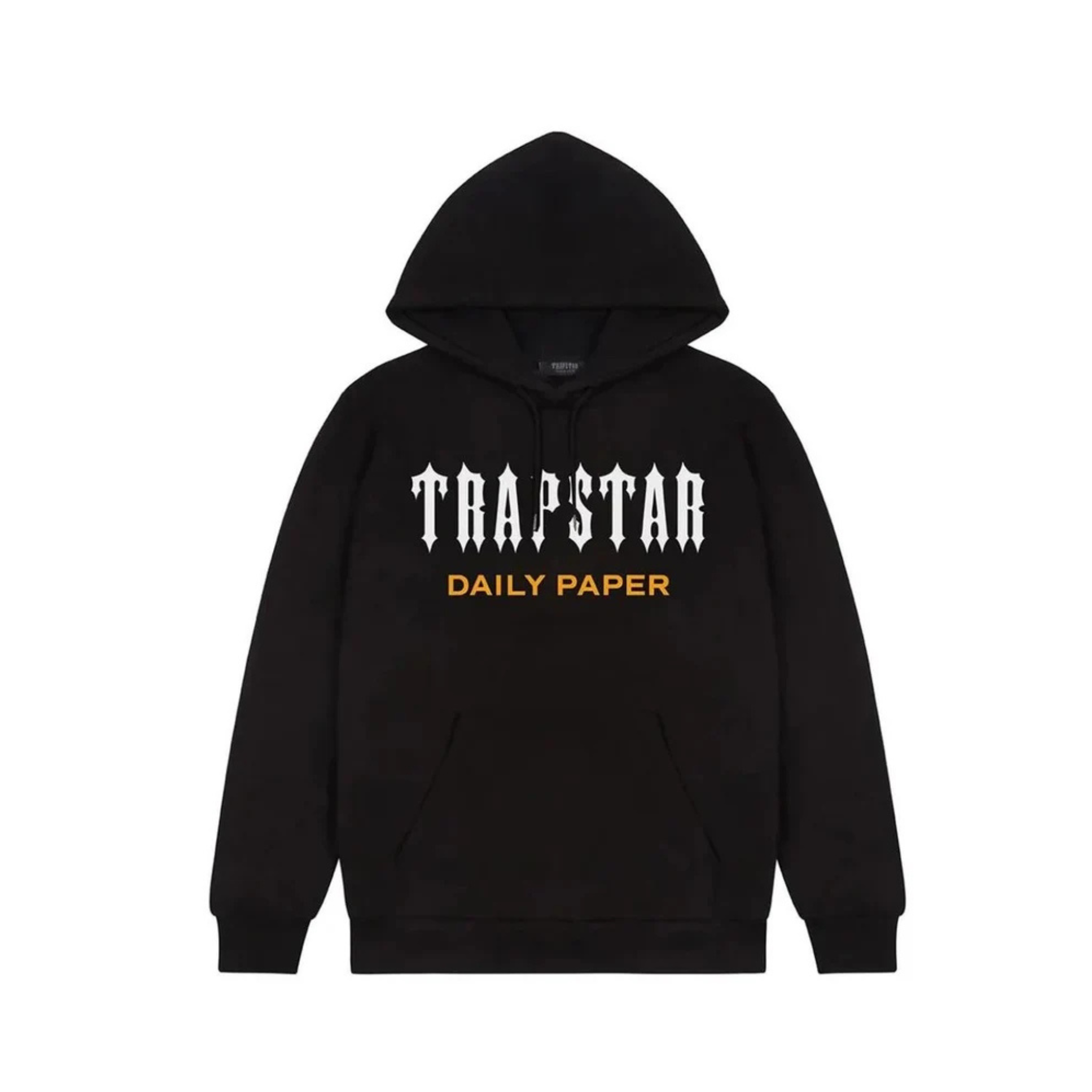 Trapstar x Daily Paper Alliance Hoodie Black | N-Hype